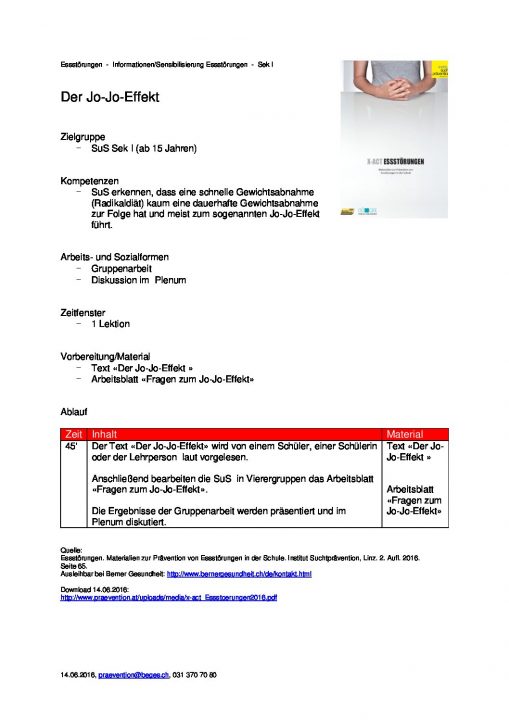 praevention_schulsozialarbeit_lektionen_Der Jo-Jo-Effekt_Essstörungen ...